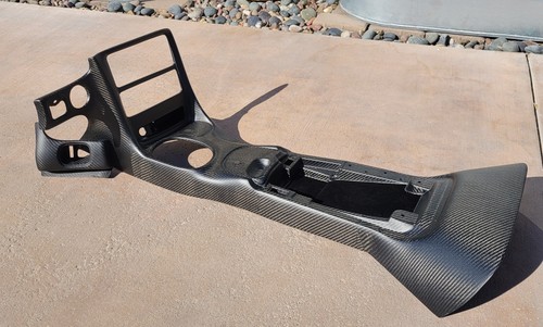 C5 Corvette Carbon Fiber Center Console Radio Bezel Combo | eBay