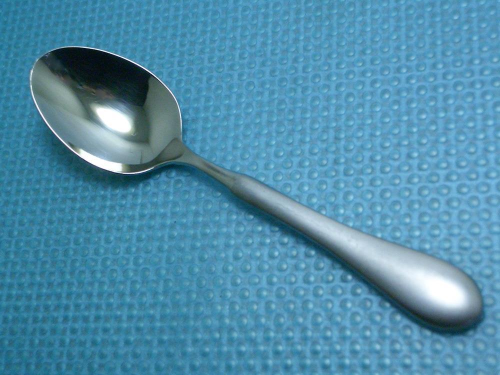 Yamazaki MANDOLIN ICE Frosted Handle Teaspoon 6 1/2" Stainless Flatware ...