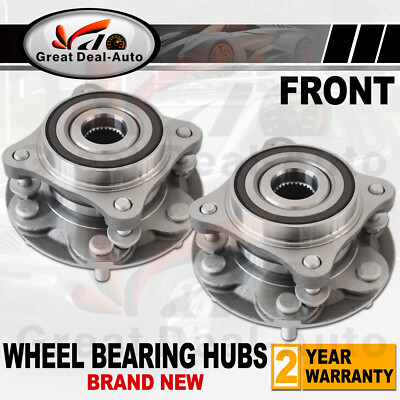 2 x Front Wheel Bearing Hub Hubs For Toyota Landcruiser Prado 150 ...