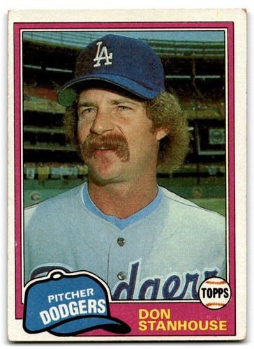 1981 Topps Don Stanhouse Los Angeles Dodgers #24 | eBay