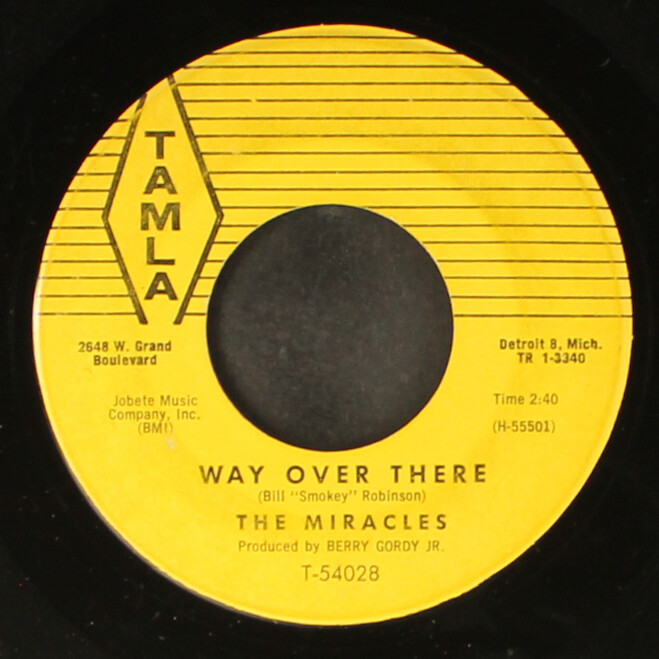 MIRACLES: way over there / depend on me TAMLA 7" Single 45 RPM | eBay