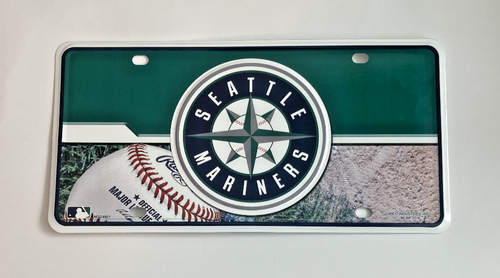 Seattle Mariners MLB Truck/ Car Plate Metal Wall Sign | eBay