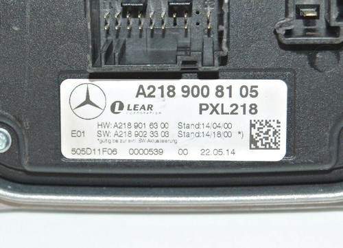 NEW OEM MERCEDES BENZ CLS W218 X218 LED HEADLIGHTS MODULE CONTROLLER ...