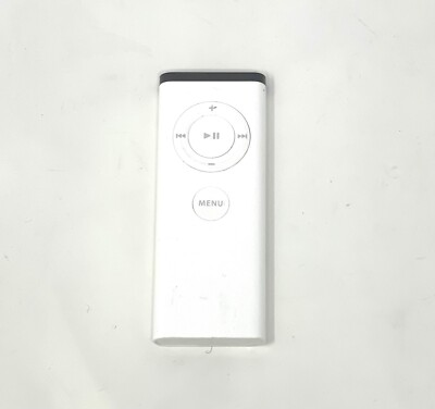 Genuine Apple A1156 White Remote Control for Apple TV and other Apple ...