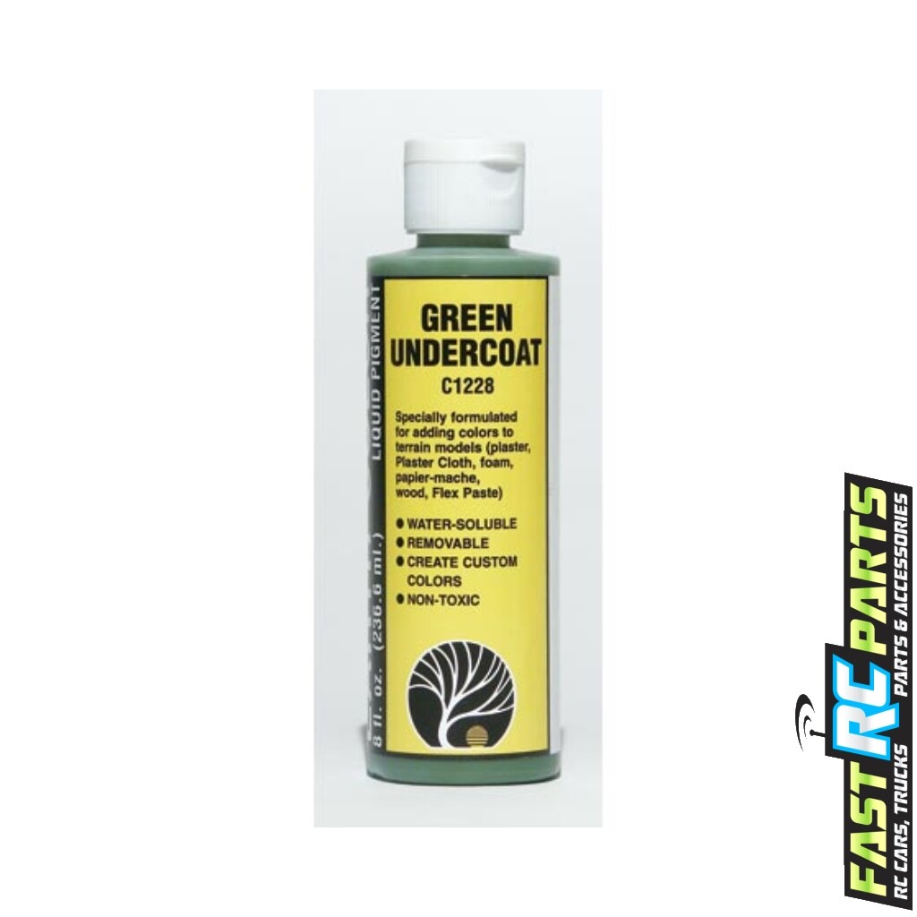 Woodland Scenics Woodland Scenics 1228 Earth Color Green Undercoat 8oz ...