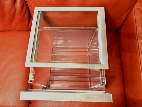 KITCHENAID SIDE BY SIDE FREEZER DRAWER AND GLASS COVER SHELF ...