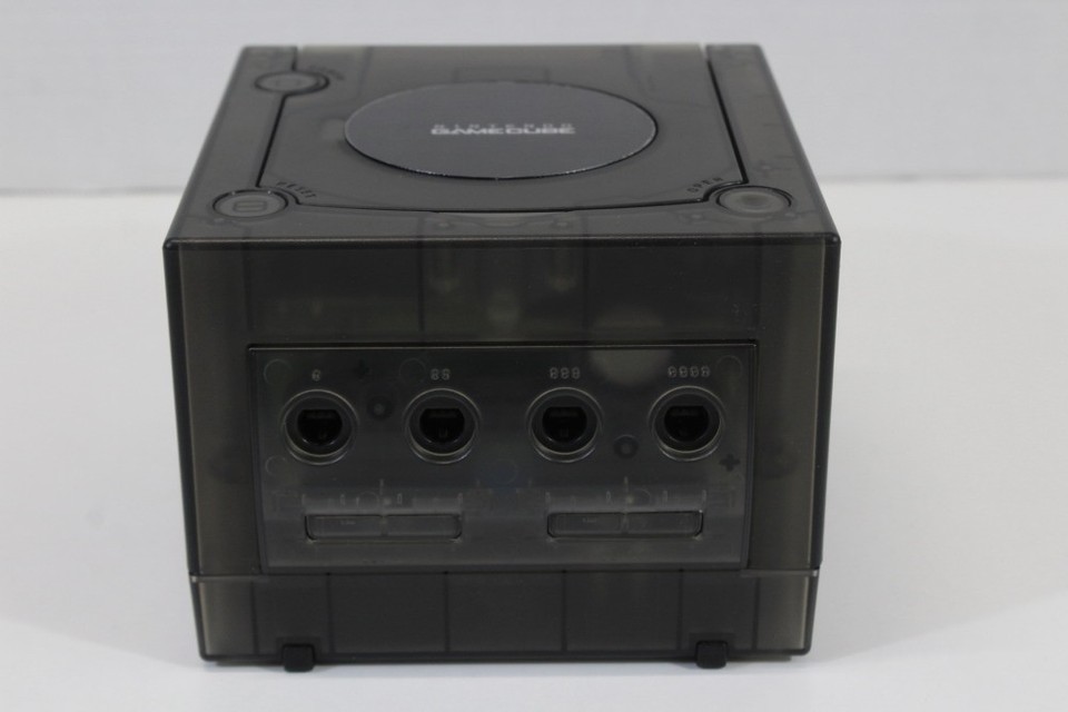 Nintendo Gamecube Console Clear Transparent Black NTSC-U/C DOL-001 GC ...