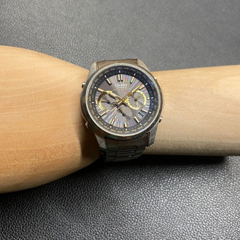 CASIO LIW-M610TDS Multi-Band 6 Solar Wave Ceptor Men's Watch Used | eBay