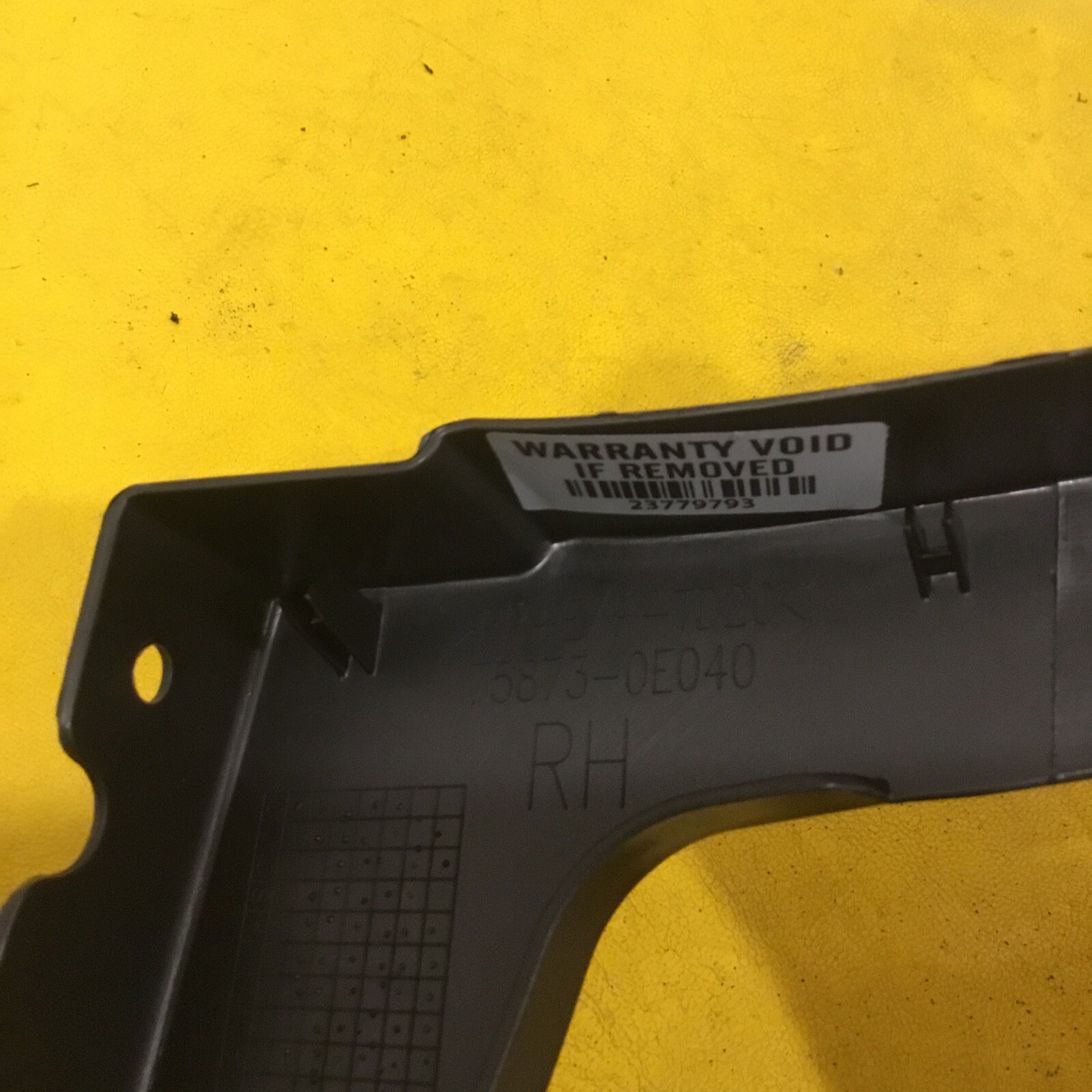 2016-2019 Lexus Rx350 Rear Passenger Right Seal Strip Molding 75873 ...