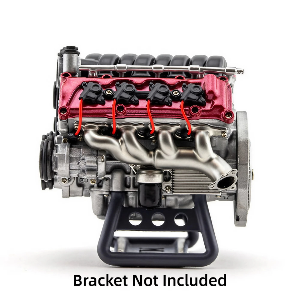 3D Printed Mini V8 Engine Kit, Building The Smallest V8 Engine to That ...