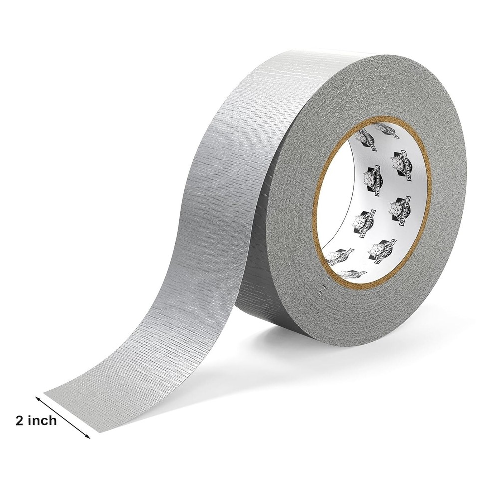 3x Gray Duct Tapes Heavy Duty, 2 Inches x 150 Yards Total, Waterproof ...