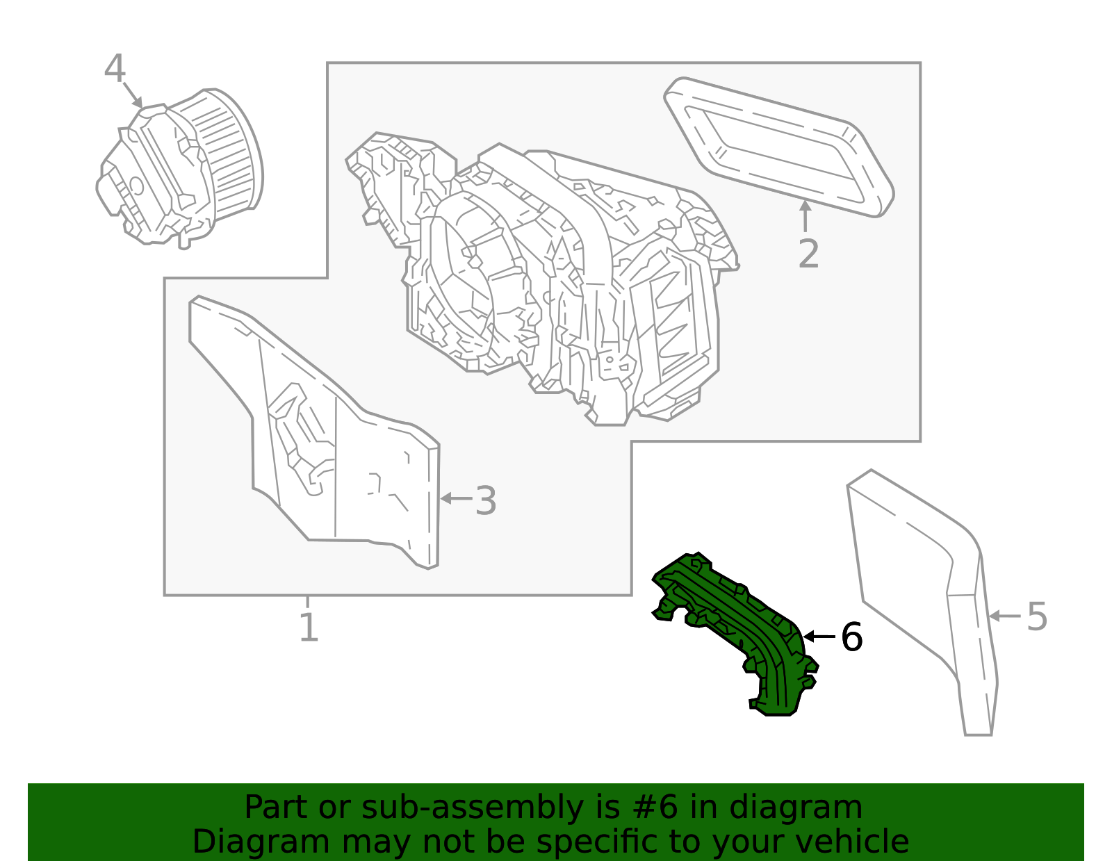 Genuine OEM Cabin Air Filter Cover for Audi 4M1819422 for sale online ...