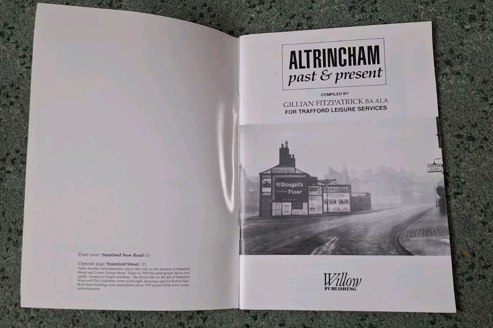 Altrincham Past & Present complied by Gillian Fitzpatrick | eBay UK