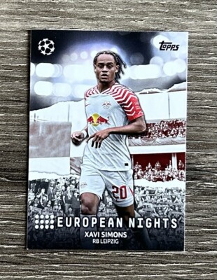 2023-24 Topps UEFA Club Competitions #EN-30 Xavi Simons European Nights ...