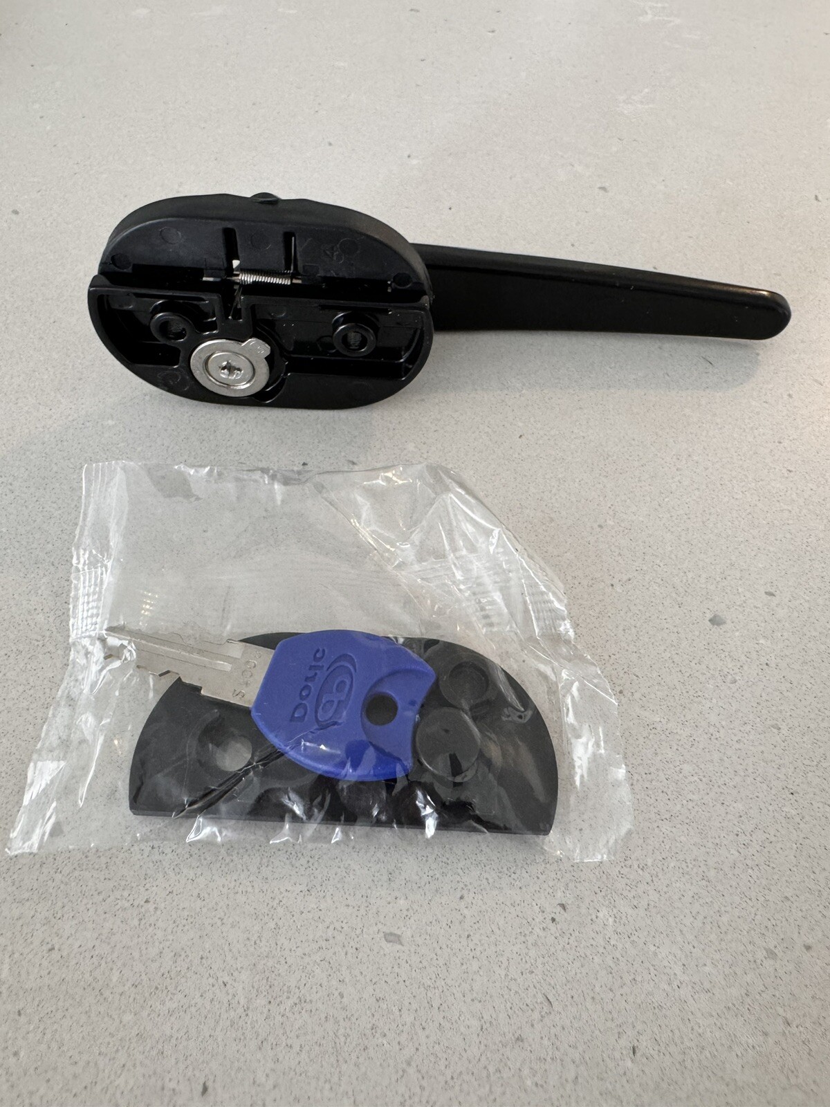 Doric Casement Awning Window Lock -Black- Right Hand Lockable With Key ...