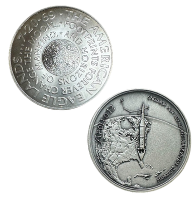 Nasa Silver Coins L'histoire Officielle De La Collection De Pièces De