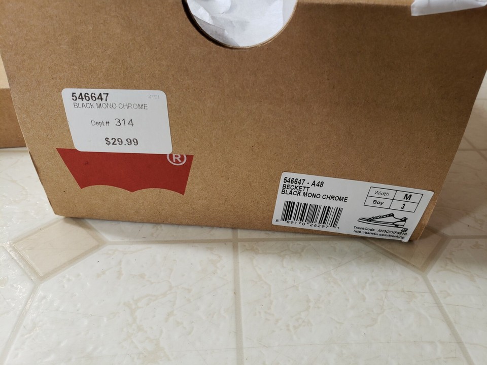 Levi's Beckett Casual Lace Sneakers Size 3.0 (US LITTLE KIDS ) | eBay