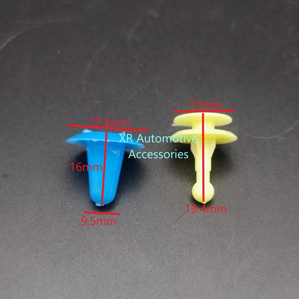 5 Set For Toyota FJ60 Car Door Panel Trim Retainer Clips Fasteners ...