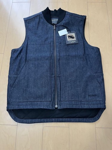 FILSON denim vest Size: L | eBay