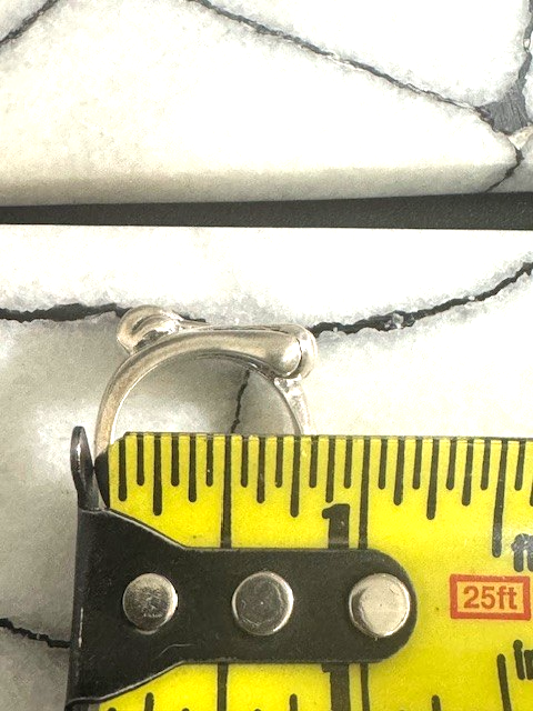 Sterling Silver Signed LT Heavy Cross Bones Ring Size 8.5 | eBay