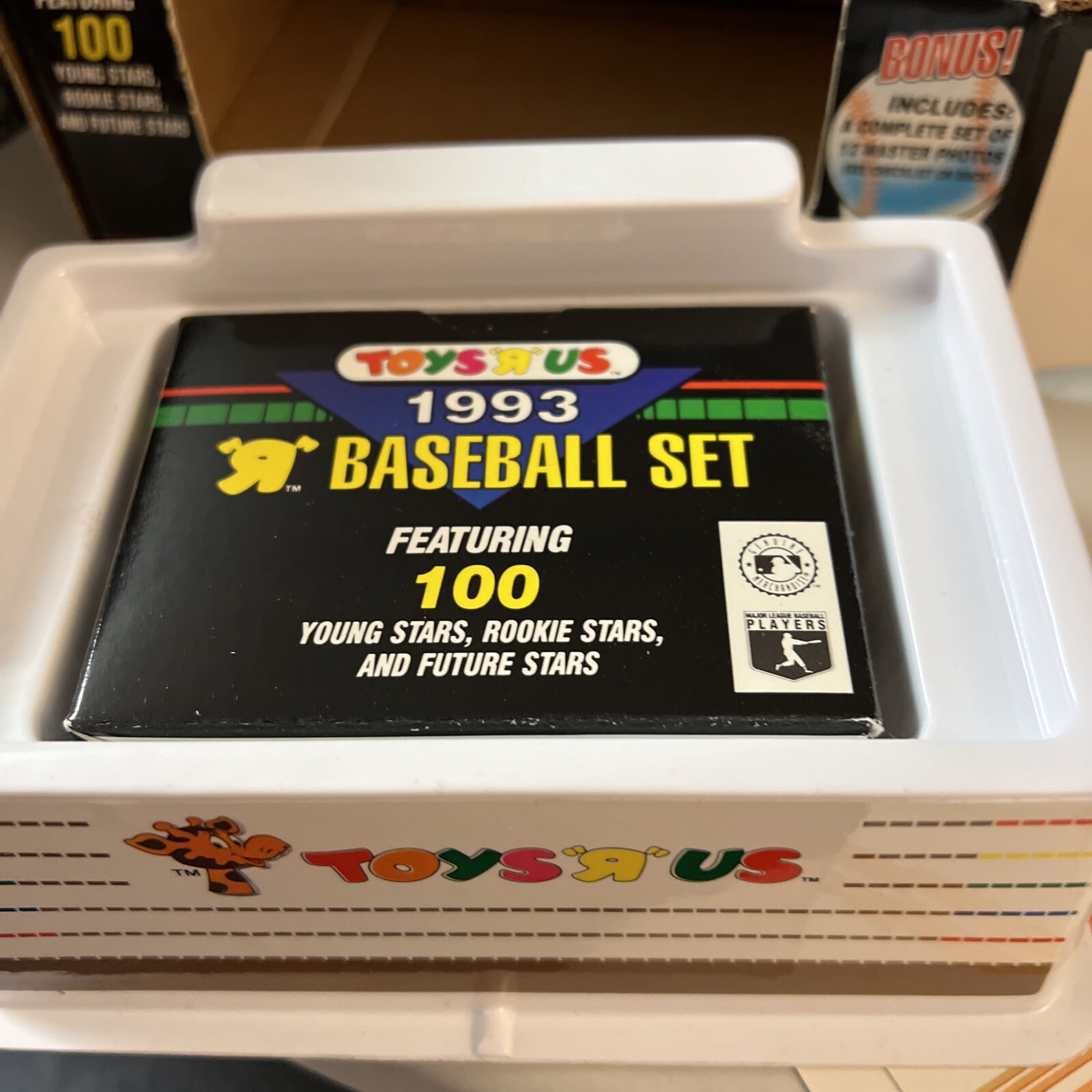 1993 Toys R Us Baseball Card Set With Complete 12 Master Photo Set | eBay