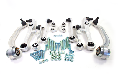 B6 Audi A4 Front Upper Lower Control Arm Kit Tie Rod Suspension ...