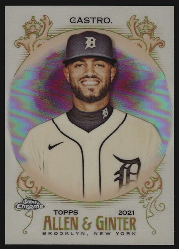 2021 Topps Allen and Ginter Chrome Refractors Tigers Card #189 Willi ...