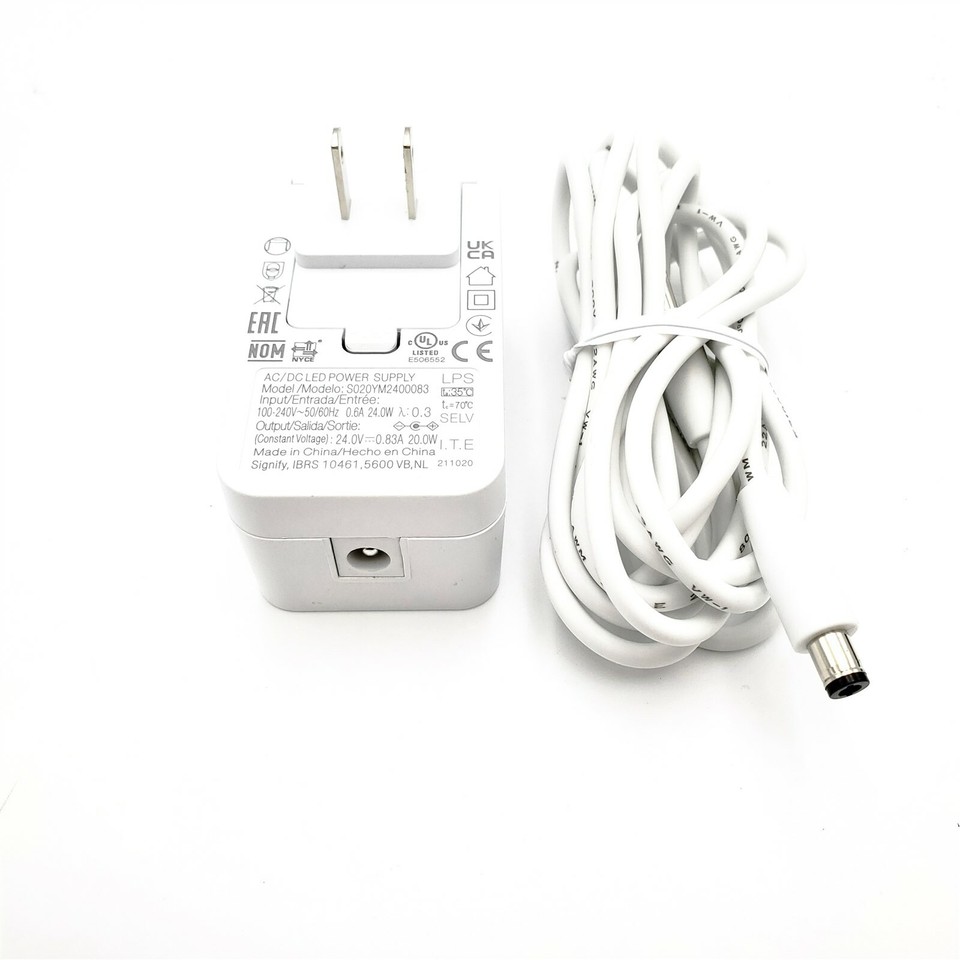 Philips S020YM2400083 Power Adapter & Cord for Philips Hue Lights | eBay
