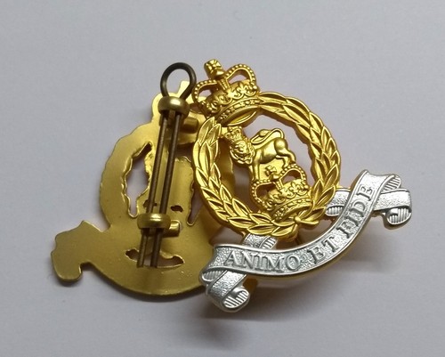 AGC Collar Dogs Army Officer's Insignia "Animo et fide" Metal Badges ...