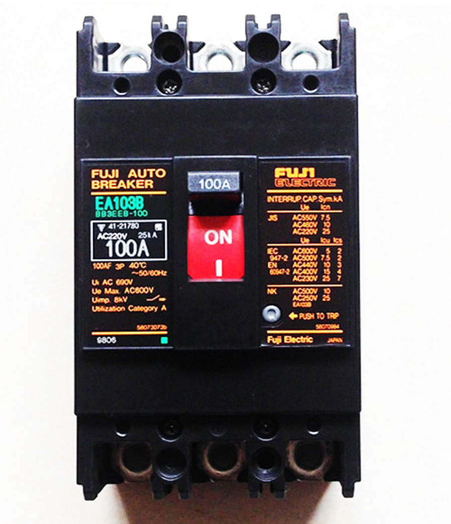 Fuji EA103B 100A Circuit breaker 3P New | eBay