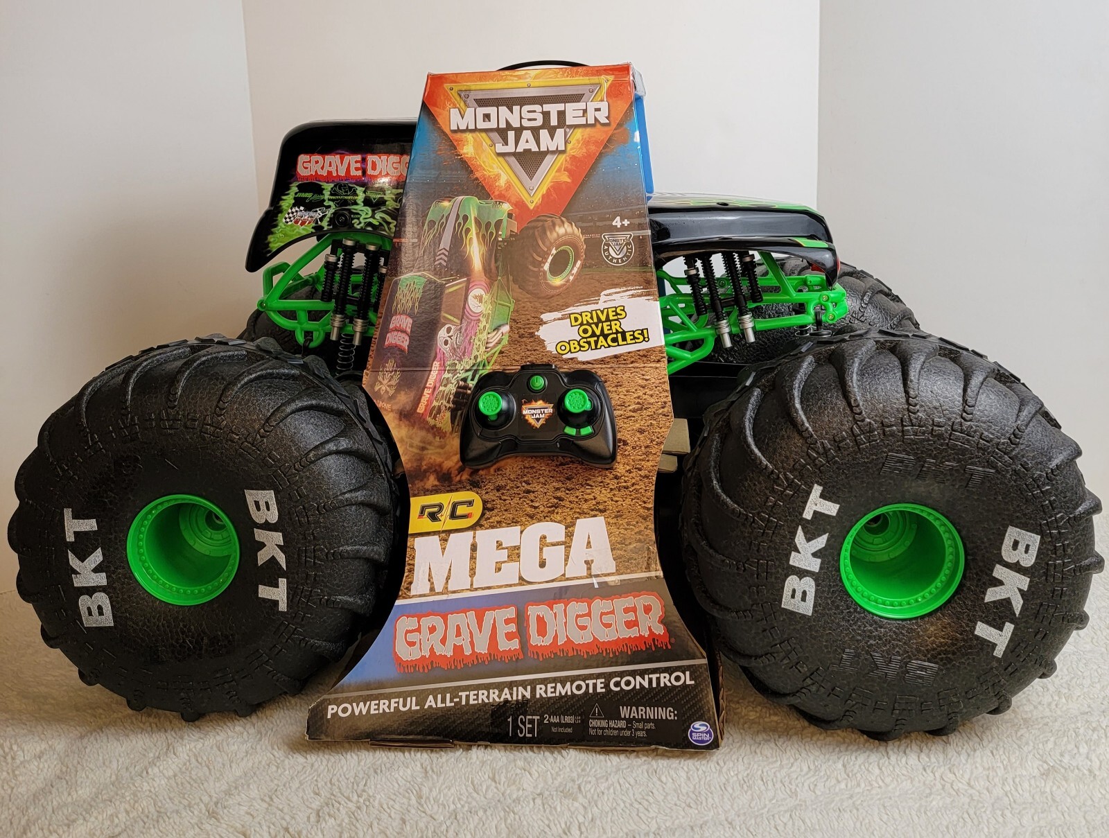 New RC Mega Grave Digger Truck Huge Remote Control 1:6 Scale Monster ...