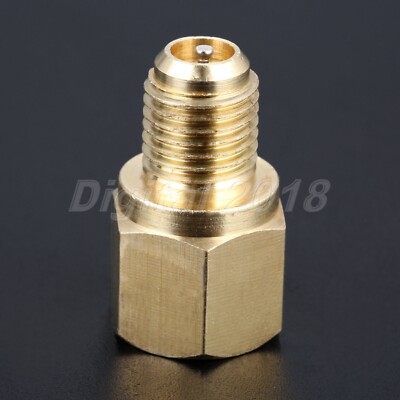 R134a Air Conditioning Tank Adapter 1/2'' ACME Female x 1/4'' Male ...