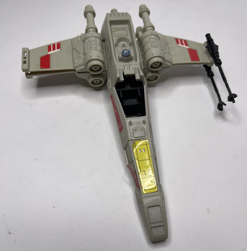 STAR WARS Kenner MICRO COLLECTION X-WING 1982 FIGHTER Battle Damage No ...