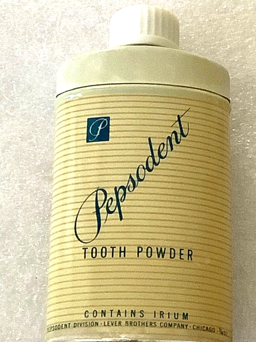 Pepsodent Tooth Powder Can