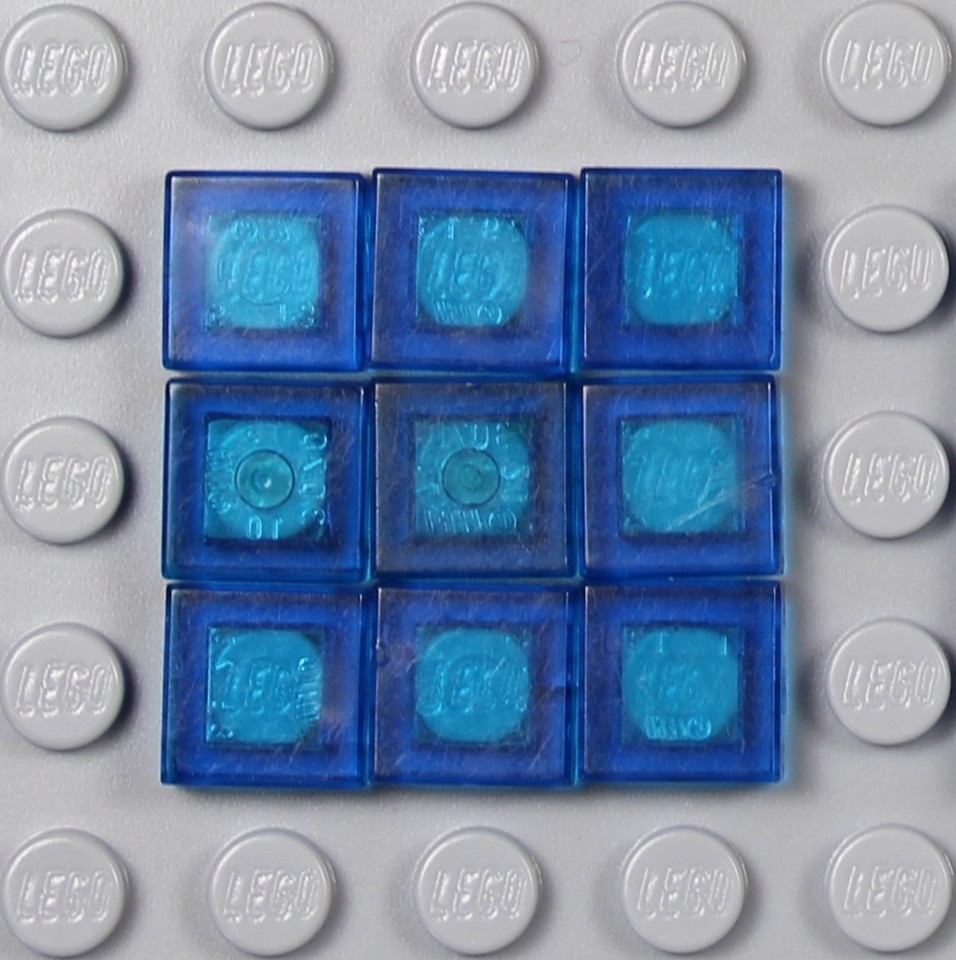 LEGO - 1x1 Square Tiles - PICK YOUR COLORS Smooth Finishing Flat Mosaic ...