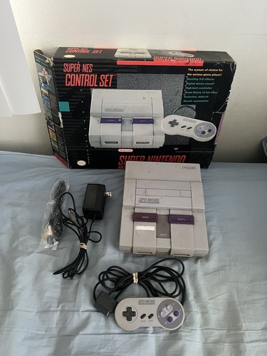 Super Nintendo SNES Console Original in Box | eBay