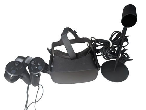 Oculus Rift CV1 PC Powered Headset w/ 2 Controllers and 1 Sensor (Read ...