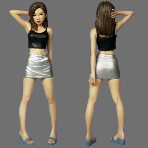 1/12 Resin Model Figure Asian Girl Unassembled and unpainted kit | eBay