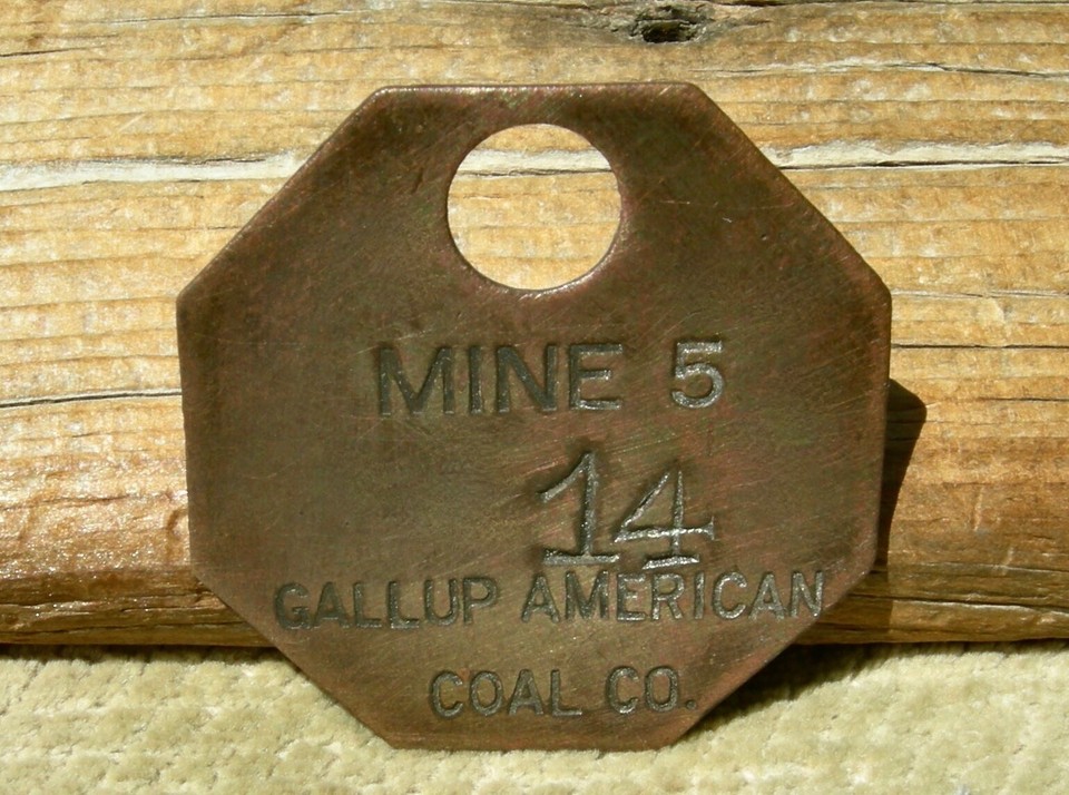 1920 GAMERCO NEW MEXICO NM RARE R10 "MINE 5 GALLUP AMERICAN COAL" OCT ...