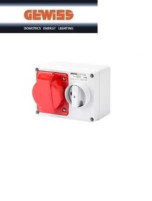 PRESA GEWISS INTERBLOCCATA NO PORTAFUSIBILI 32A 3P+N+T IP44 GW66020 | eBay