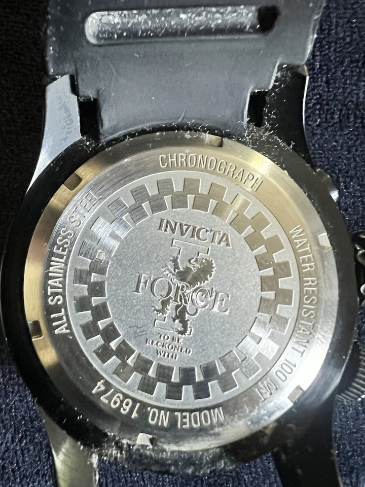 Invicta I Force Pro Diver Men’s Watch Water Resistance 100m Model 16974 ...
