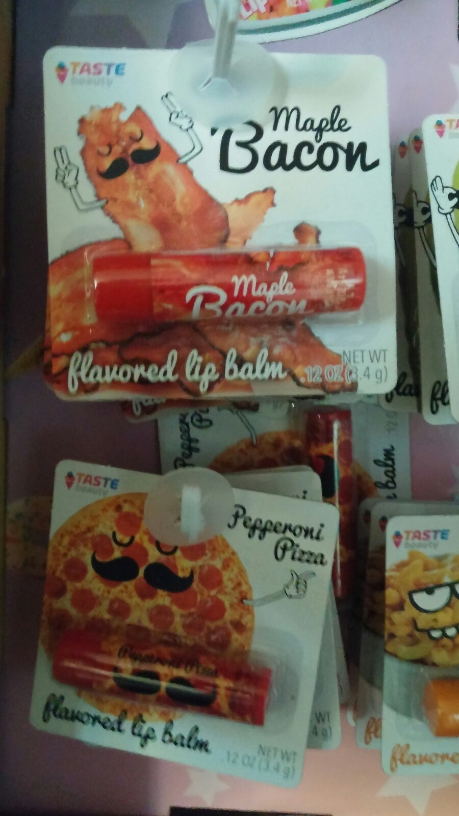 TASTE BEAUTY 42-Tube LIP BALM/GLOSS FOOD+DRINK FLAVORED NEW | eBay