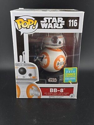 Star Wars Funko Pop BB-8 #116 2016 Summer Convention Exclusive | eBay