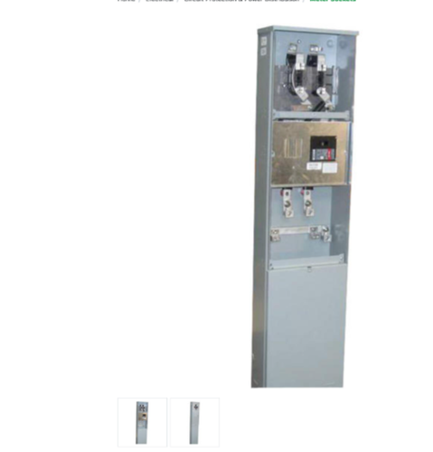 Eaton 200-Amp With Main Breaker Horn Bypass Pedestal Meter Socket ...