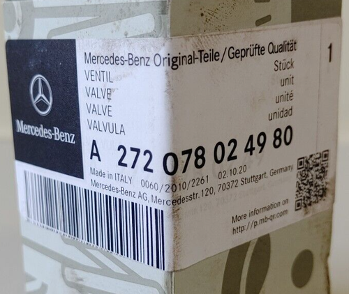 New Genuine OEM Mercedes-Benz Fuel Injector A 272-078-02-49-80 | eBay
