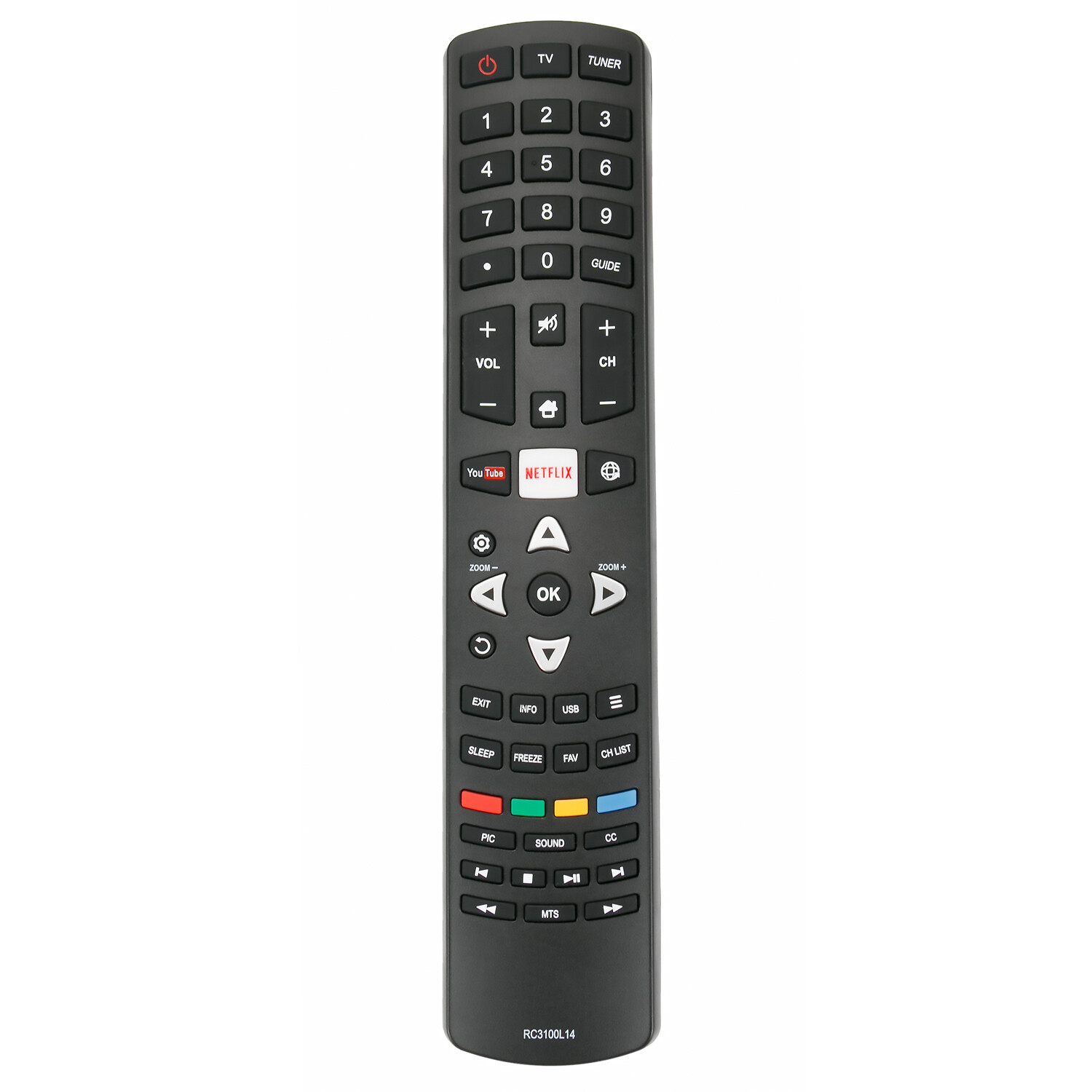 New RC3100L14 06-IRPT53-CRC310 188R Remote Control for TCL LED LCD TV ...