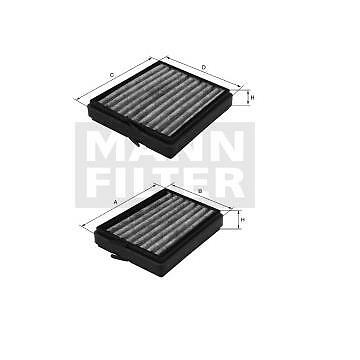 Filtrer. l'air int rieur MANN 6447VY|1609428080| | eBay