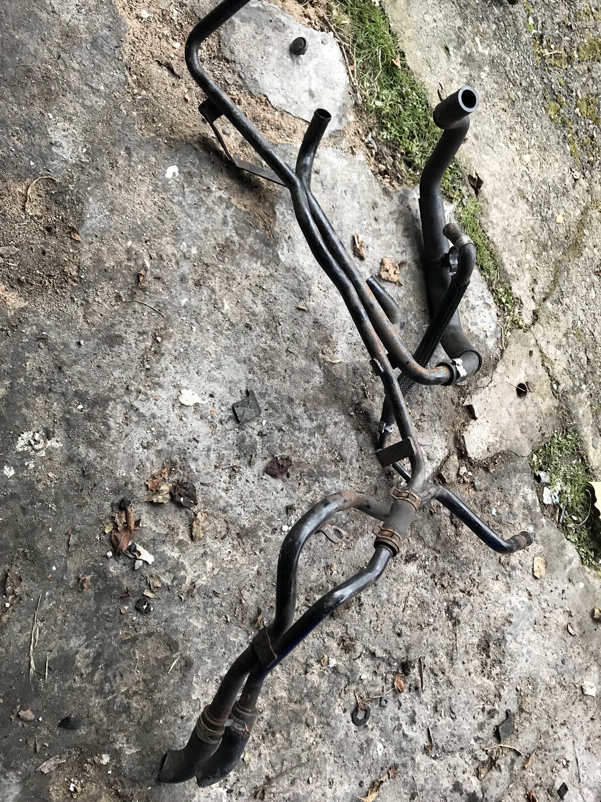 OIL BREATHER WATER METAL CROSSOVER PIPE SUBARU IMPREZA hawkeye wrx 2.5 ...