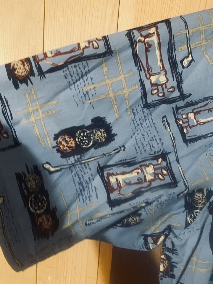 Reyn Spooner Regency Cotton Lawn S/S Button Up Golf Clubs Golf Balls ...