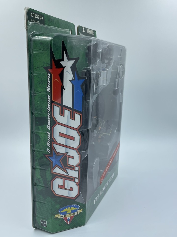 GI Joe FBI Rescue Team Security Forces 12" action figure 2004 Rare | eBay
